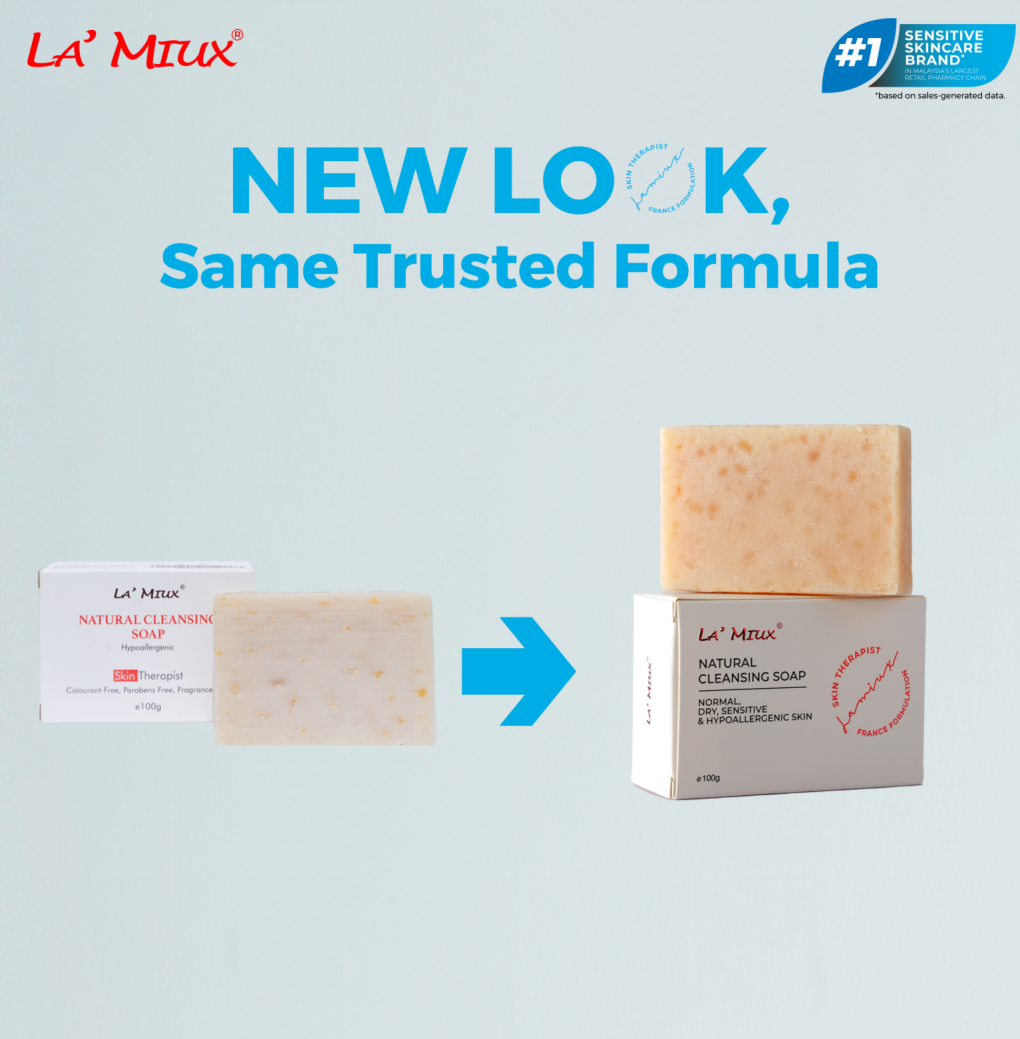 Lamiux Natural Cleansing Soap Bar 100g (Exp 01/2026) | Shopee Malaysia