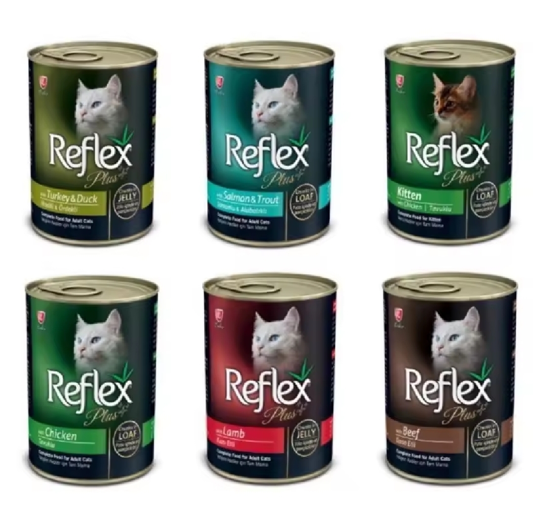 Reflex Plus Cat Chunk Wet Food 400g | Shopee Malaysia