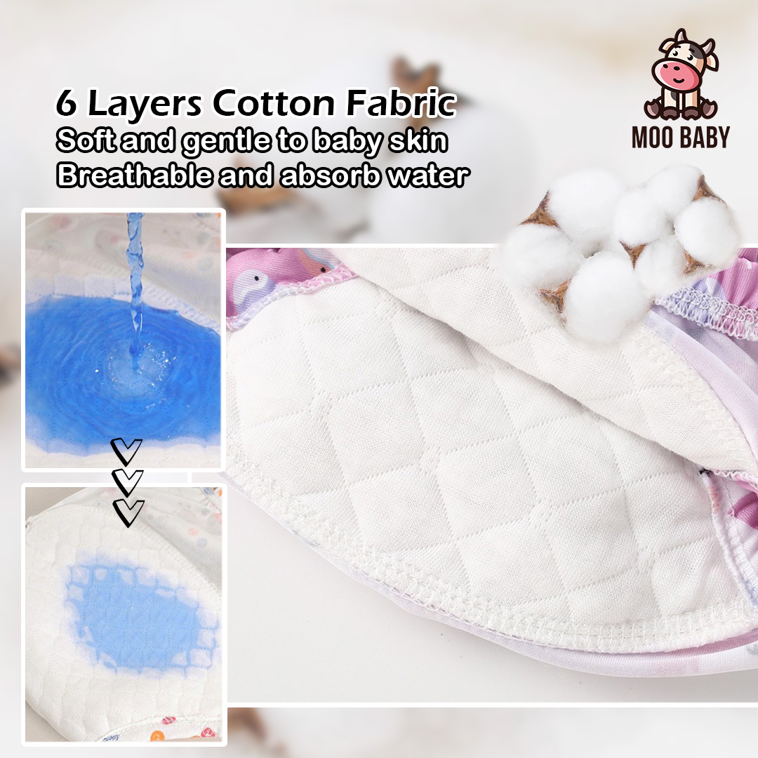 Moo Baby Seluar Training Kencing Bayi Potty Training Pants Seluar Dalam ...