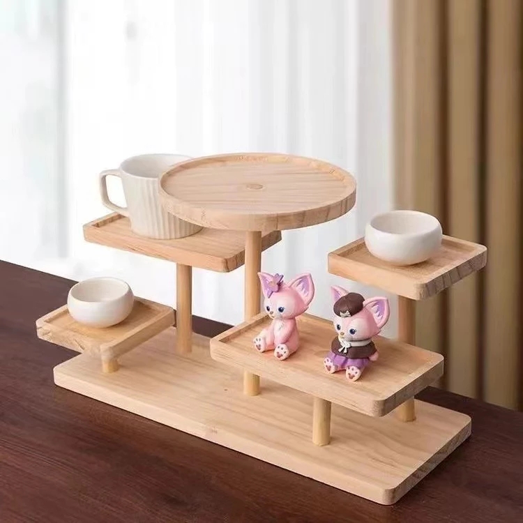 Rak display hiasan tangga rak display penyimpanan rak snack daging/Rak ...