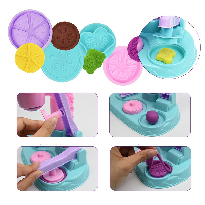 Clay Toys Ice Cream Maker Pretend Play Toys Plasticine Toy Play Dough ...