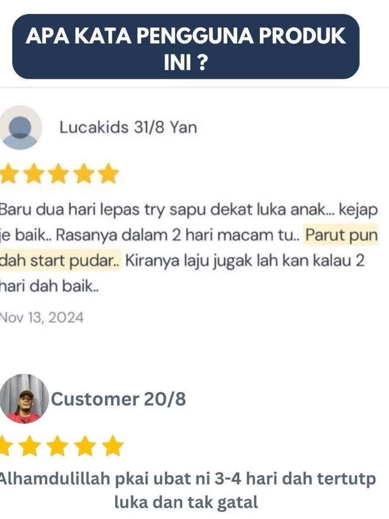 ORIGINAL Lucafix - Skin Solution | Luka eczema | Gata | Luka Ulser Kaki ...