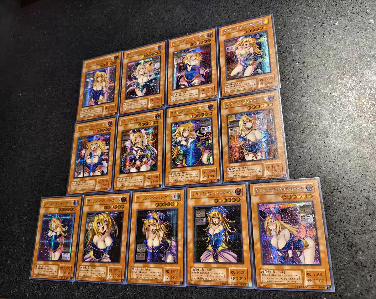 [DIY CARD][Yu-Gi-Oh! TCG] DIY custom ANIME card Dark Magician Girl ...