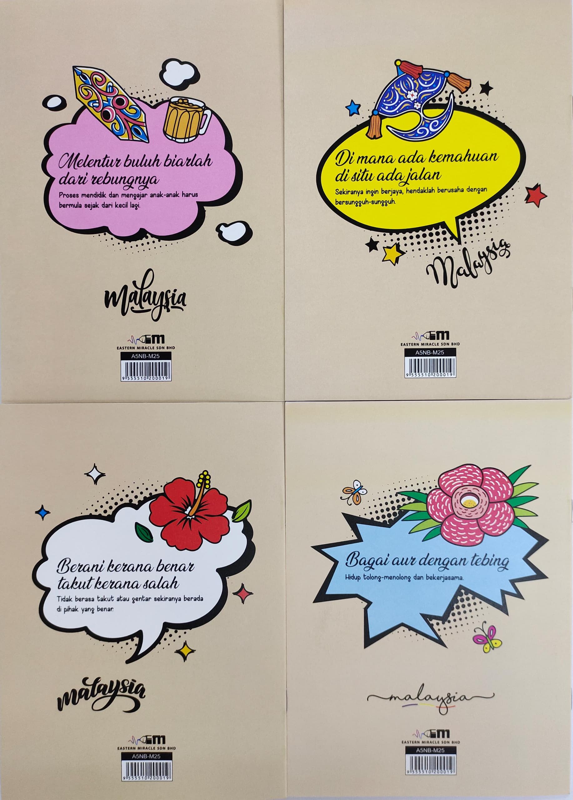 Malaysia A5 Note Book Buku Nota A5 Notebook School Stationery Hadiah ...