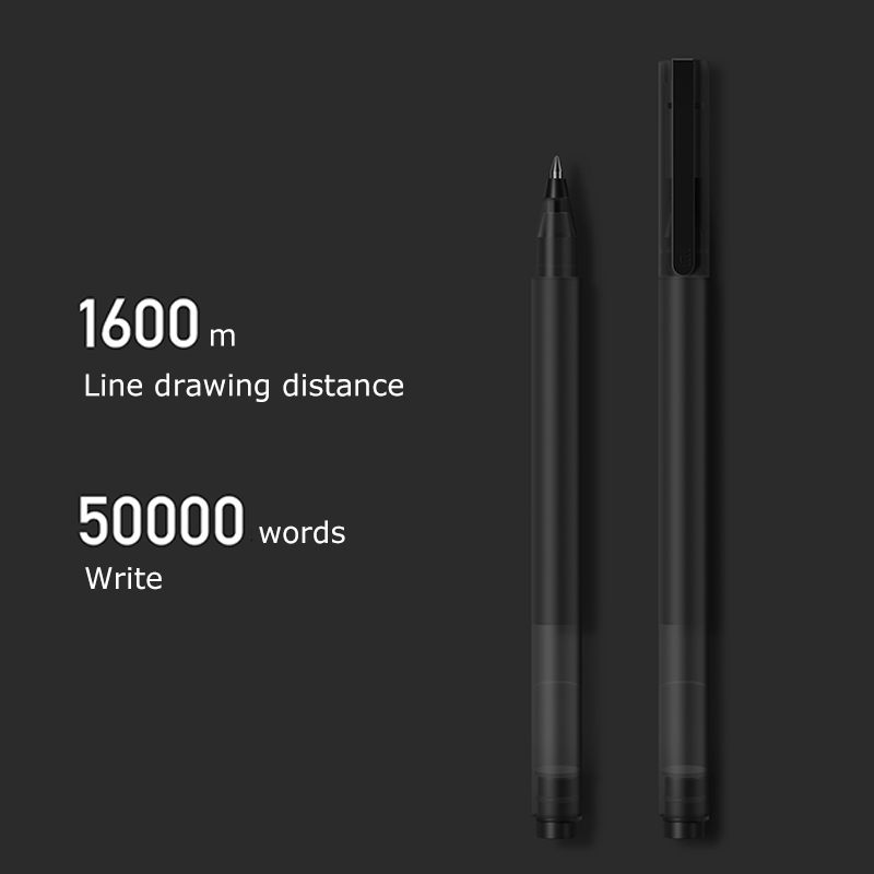 Xiaomi Super Durable Writing Sign Pen 0.5mm Bullet Gel Pen Office Sign ...