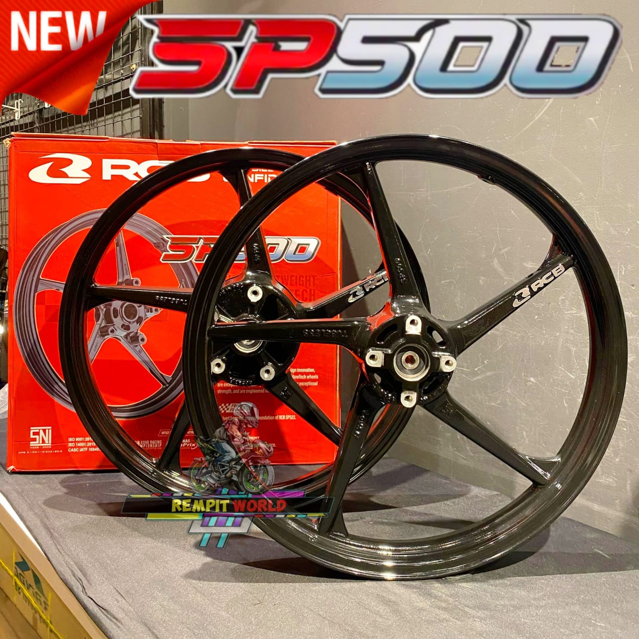 RCB SP500 160/160/17' Y15ZR Y16ZR ORIGINAL RACING BOY Dark Bronze Gloss ...