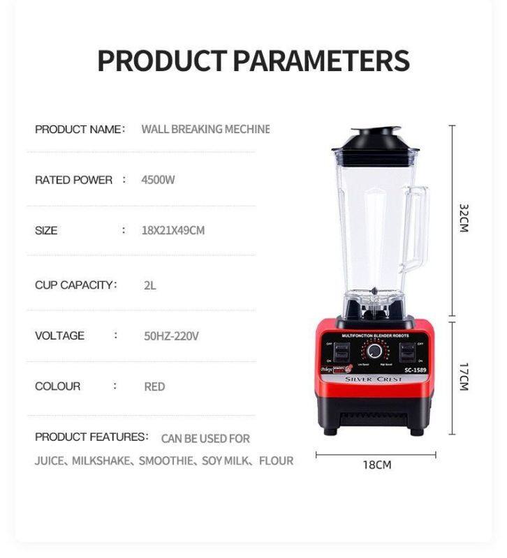 Panasonic Blender High Power Multifunction Blender 4500W High Power ...