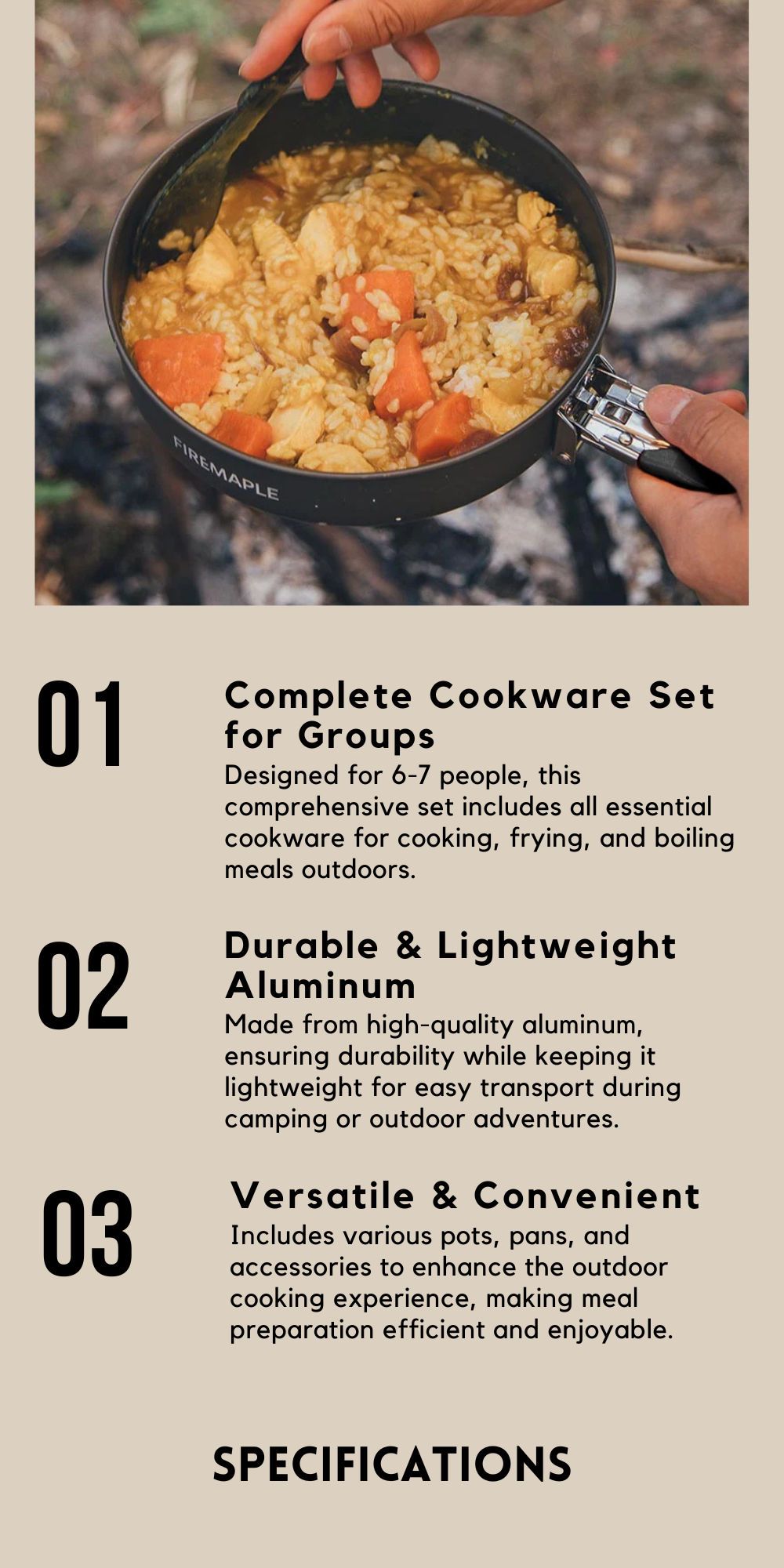 FIREMAPLE FEAST 5 Camping Cooking Set | Shopee Malaysia