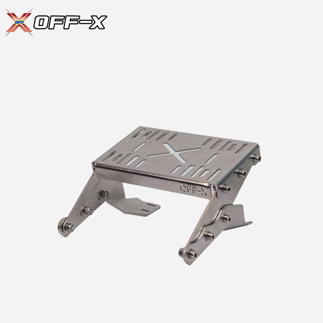 OFF-X Adjustable Stainless Steel Monorack Rack Lipat Motor Box Belakang ...