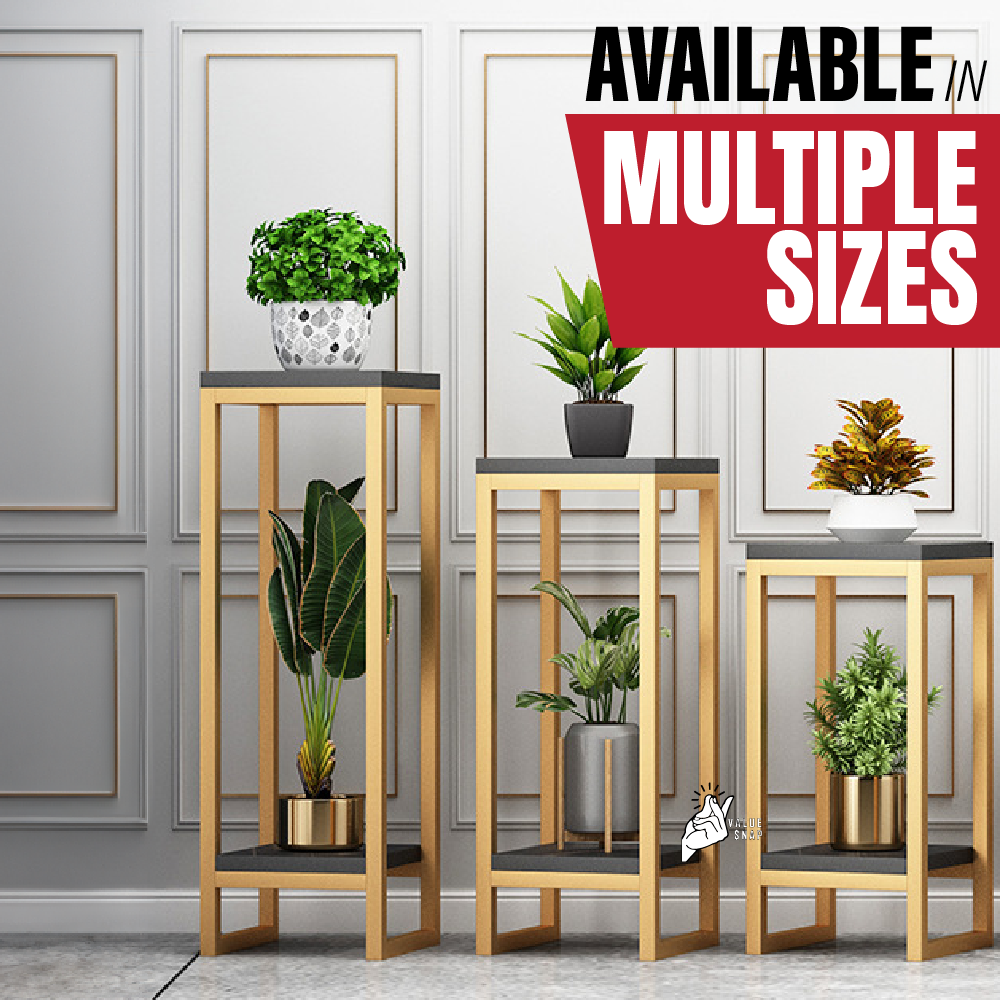 Rak Pasu Bunga Bertingkat Outdoor Flower Pot Plant Stand Flower Rack ...
