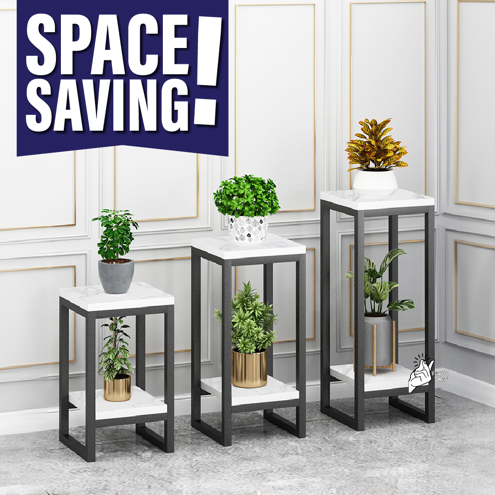 Rak Pasu Bunga Bertingkat Outdoor Flower Pot Plant Stand Flower Rack ...