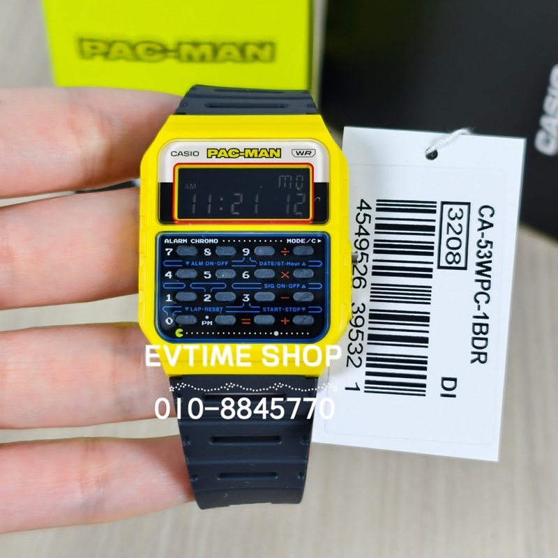 100% ORIGINAL CASIO X PACMAN A168WEPC-7A / CA-53WPC-1B / F-91WPC-1A ...