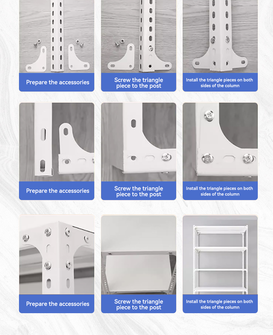 TAVA djustable 3/5 Tier Metal Boltless Rack Home Kitchen Store Storage ...