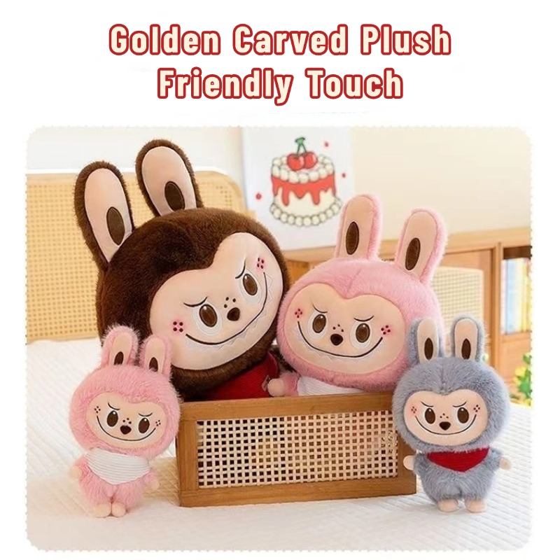 Labubu Plush Toys Labubu Doll plush stuffed toy Labubu pillow 60CM cute ...