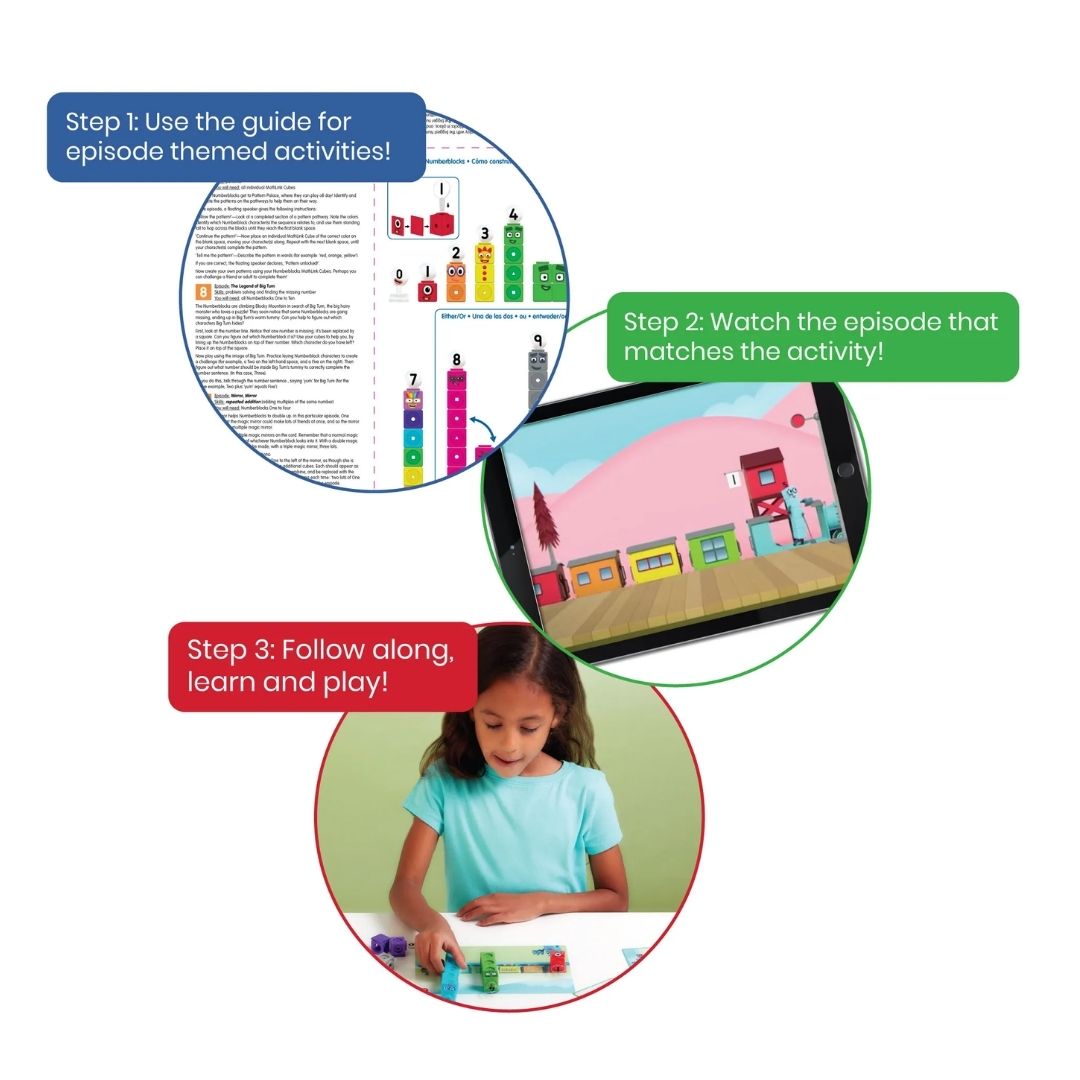 Learning Resources MathLink Cubes Numberblocks 1-10 Activity Set by ...