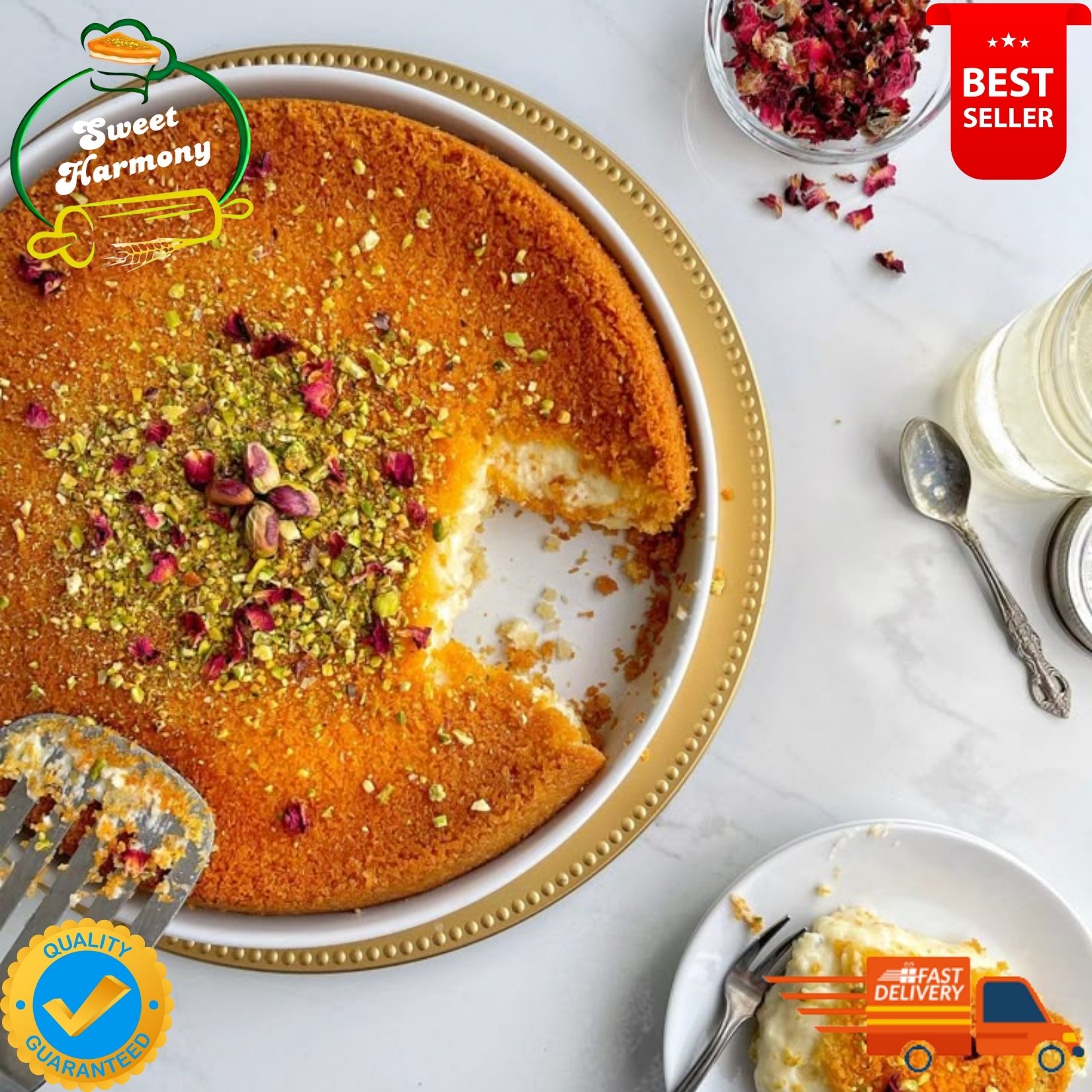 Premium Red Velvet Kunafa Dough / Kunafa Putih Premium - 1KG & 500G ...