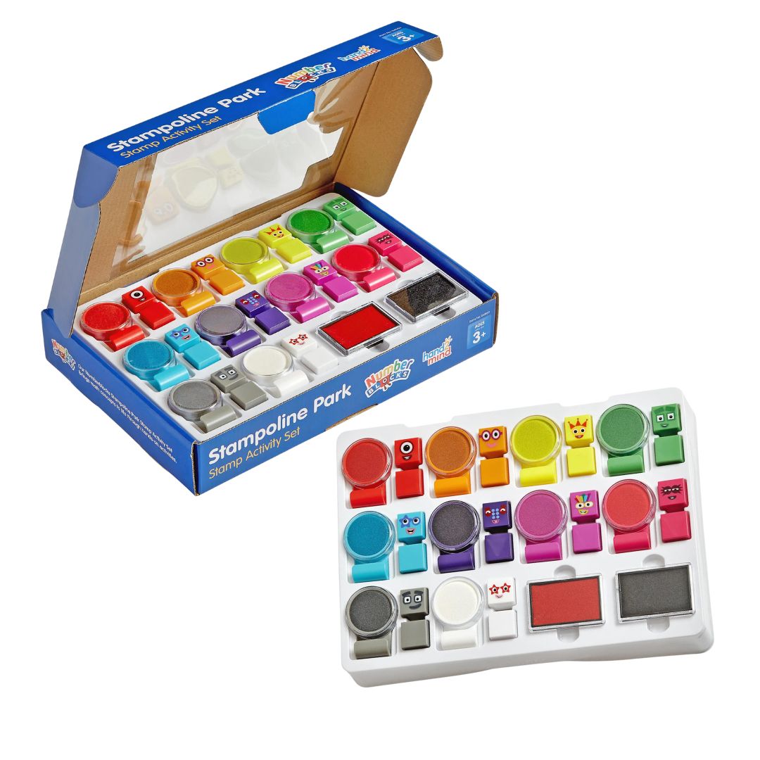 Learning Resources Numberblocks Stampoline Park Stamp Activity Set by ...
