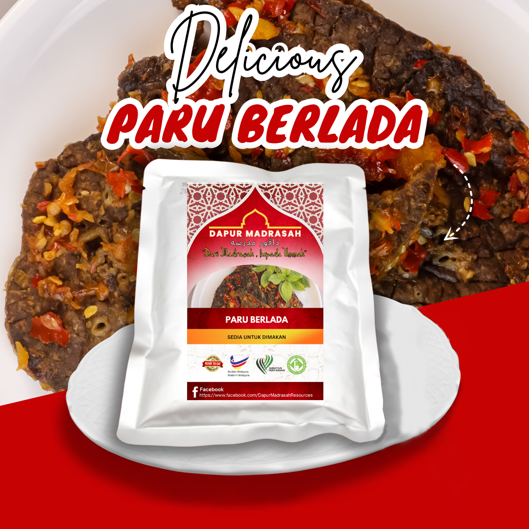 [Dapur Madrasah] Paru Berlada 180g MRE Pek Sedia Dimakan | Shopee Malaysia