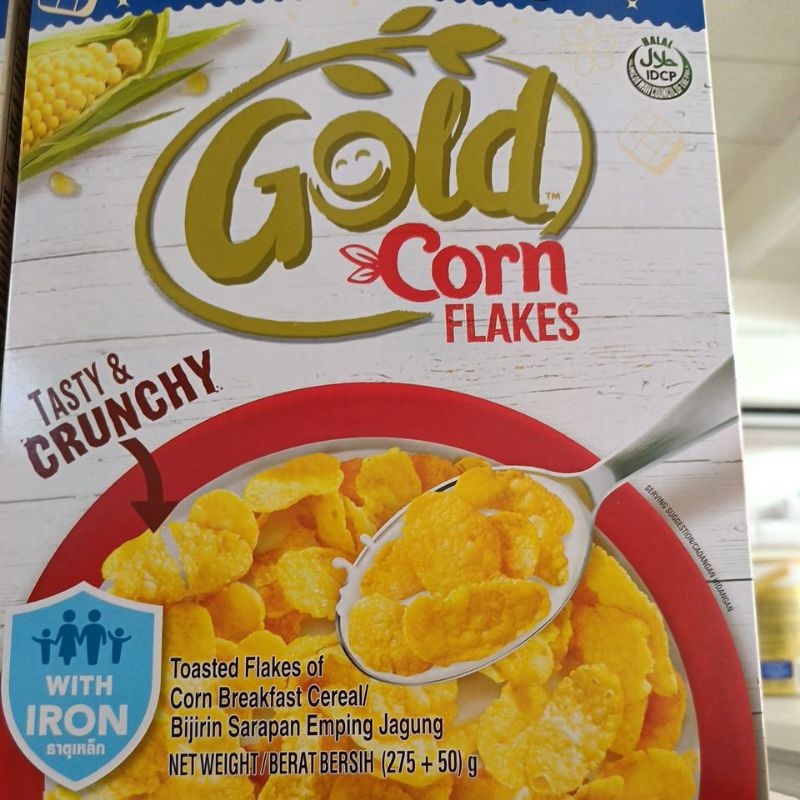 Nestle Gold Corn Flakes 275g Free 50g | Shopee Malaysia