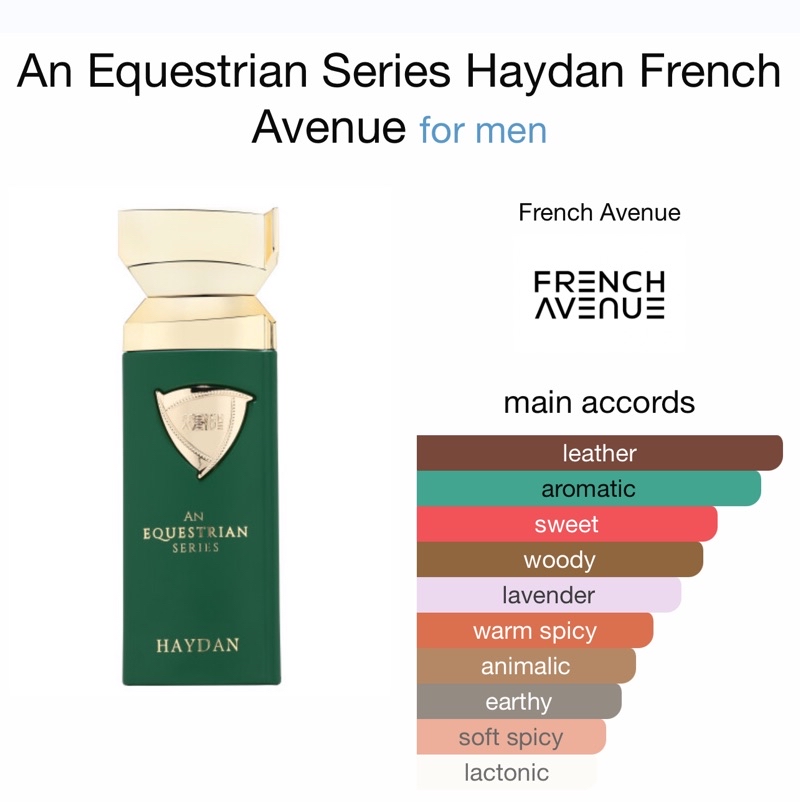 Haydan An Equestrian Series - French Avenue Haltane PDM | Shopee Malaysia