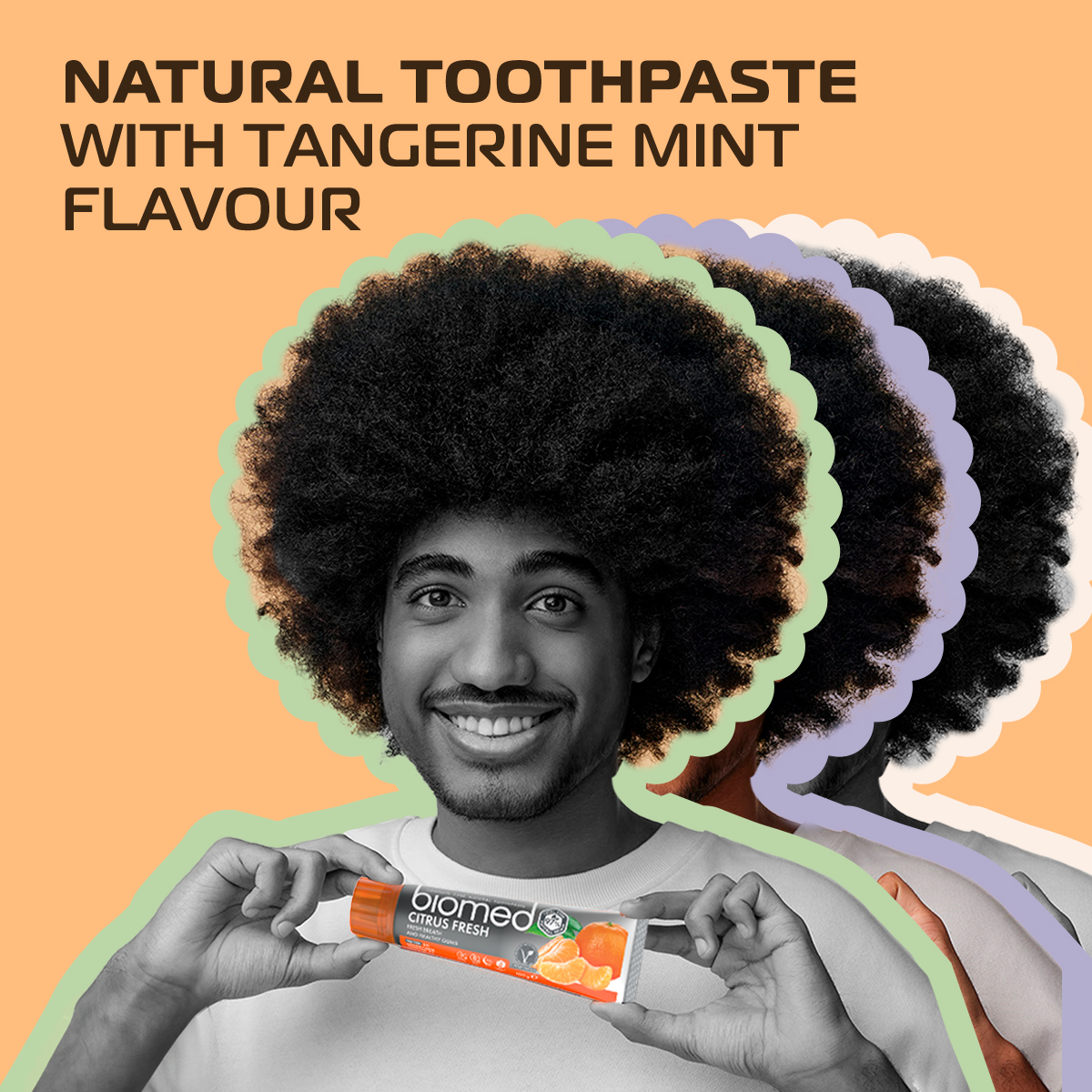 Biomed Natural Toothpaste Citrus Fresh | Antibacterial whitening, Nafas ...
