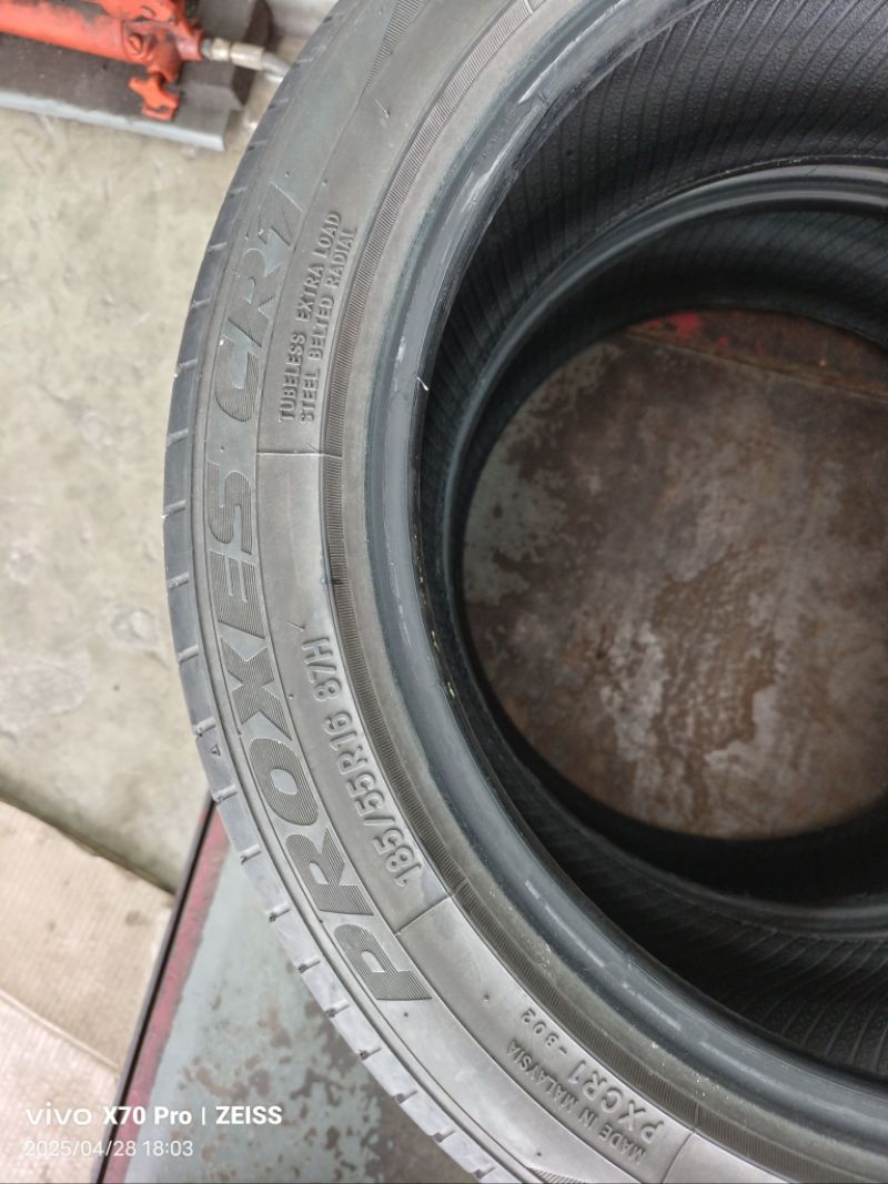 second tyre 185/55/16 Toyo cr1 2020 year (2pcs tyre together) | Shopee Malaysia