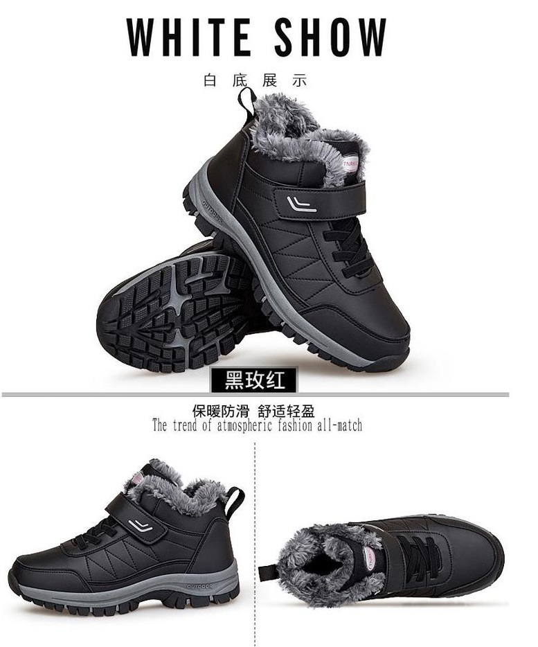 CAMINO Waterproof Winter Snow Boots Men Winter Shoes Men Kasut Winter ...