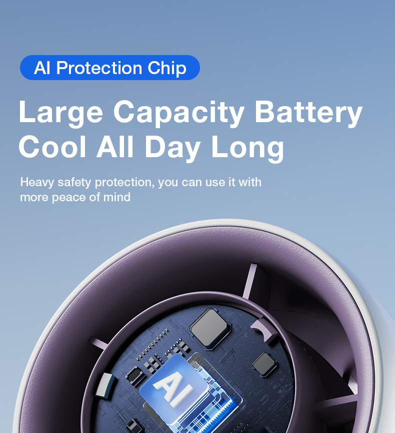 JAMAY Portable Handheld Turbo Fan High Speed kipas mini fan cooler 100 ...