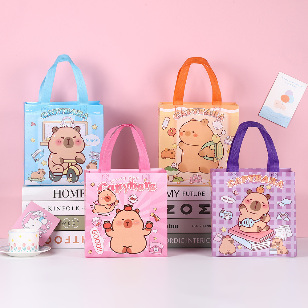 BORONG【12pcs】Goodies Bag Birthday For Kids Doorgifts Tote Beg Goodies ...
