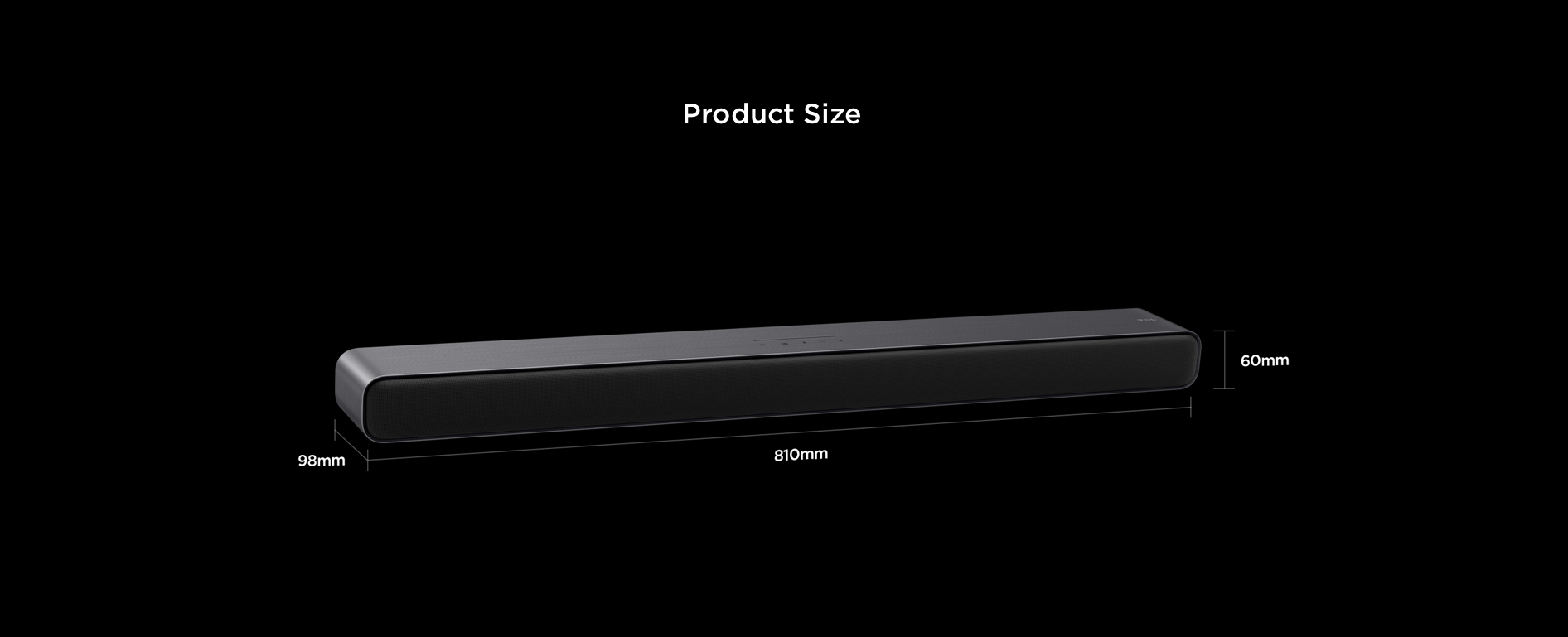 TCL S45H 2.0ch Dolby Atmos All-in-One Deep Bass Soundbar, Dual Bass ...
