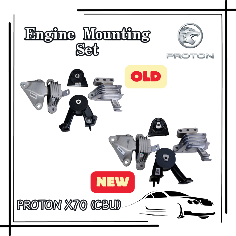 Proton X70 CBU New Engine Mounting Set | Shopee Malaysia