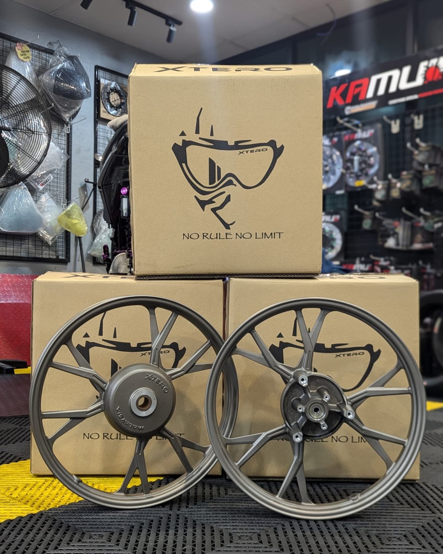 Sport Rim XTERO X33 V2 17 untuk Yamaha NVX155 – Aloi Ringan | Rekaan ...