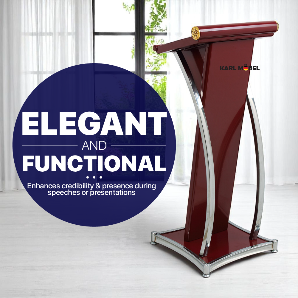 Ready Stock Rostrum Podium stand Speaker Stage Reception Lecture Hall ...