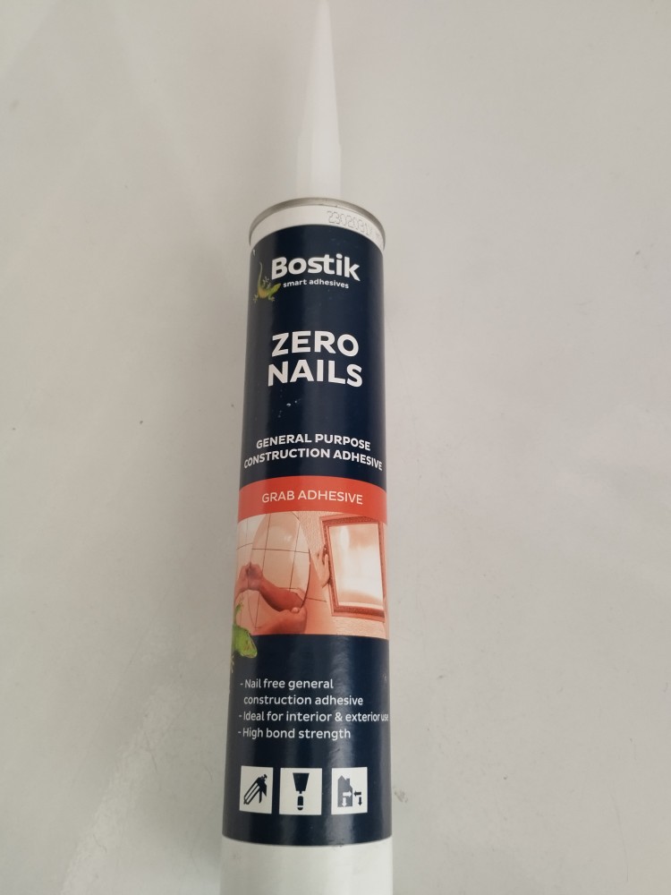 BOSTIK ( ZERO NAIL 300g ) construction adhesive / no more nail ...