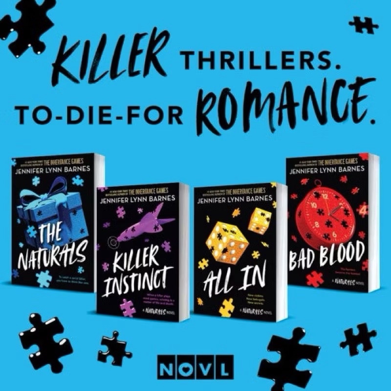 The Naturals Series 4 Books | Killer Instinct | All In | Bad Blood by ...