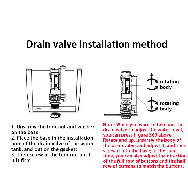DIY MAX Toilet Flush Set Pam Tandas Flush Duduk Valve Flushing Parts ...