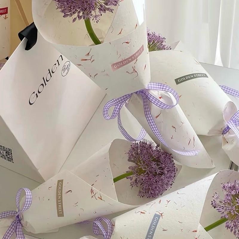 READY STOCK EzWrap.my Premium Hand Tearable Dongba with Petals Floral ...