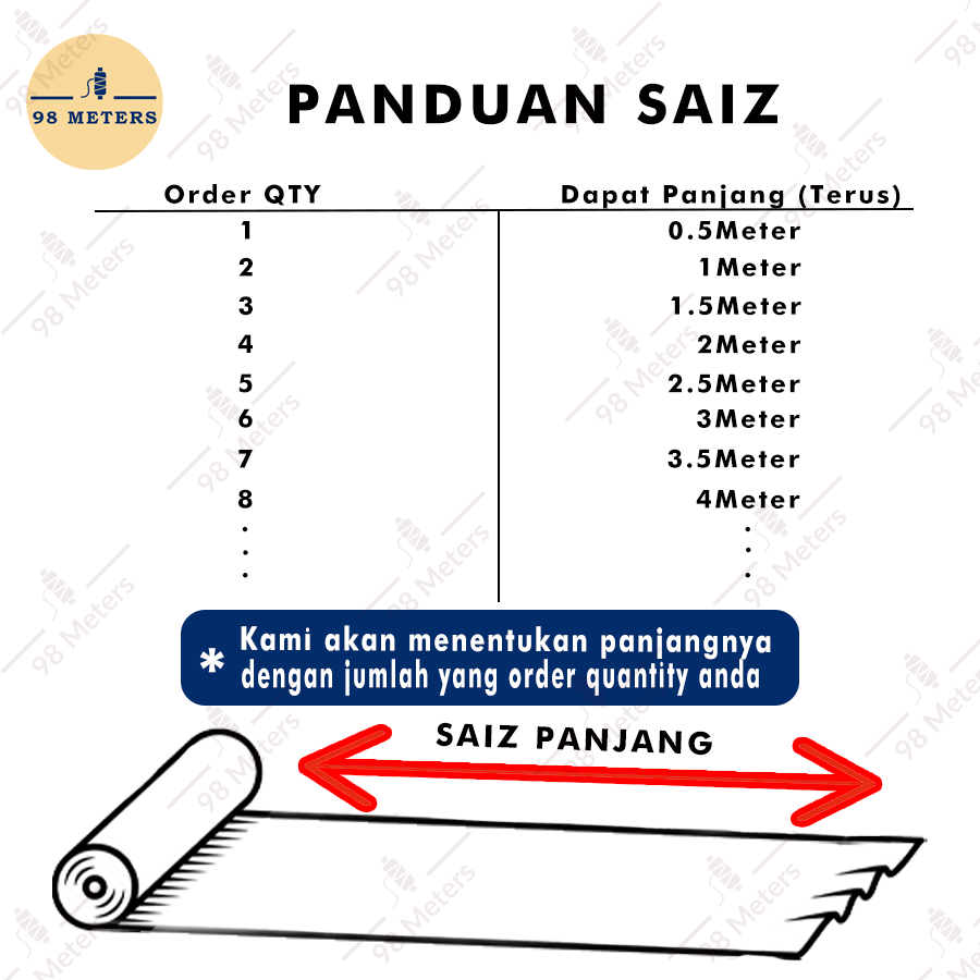 Kain Yellow Line Bidang 60 Inch Kain Uniform Kadet Polis / Police ...