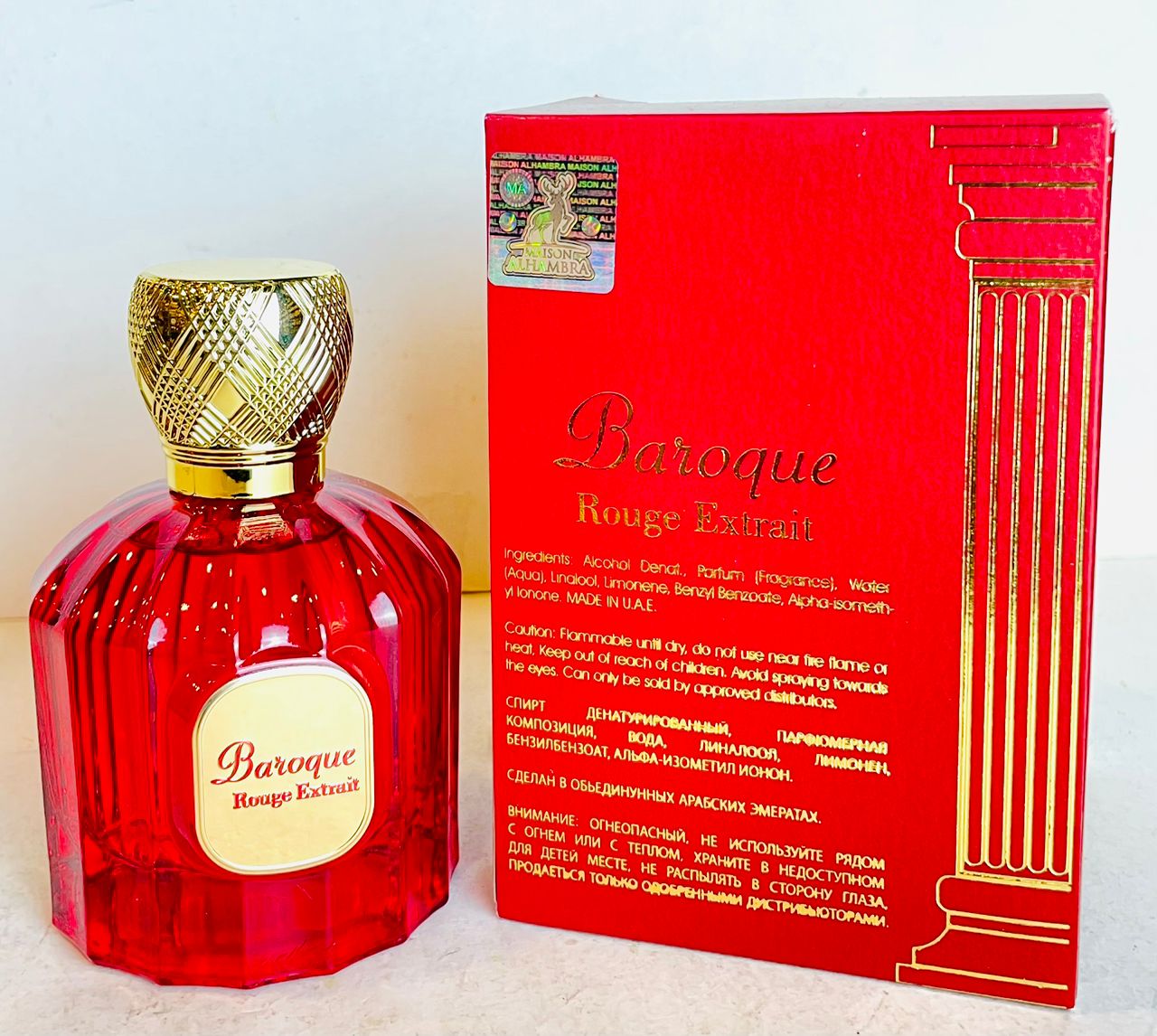 Baroque Rouge Extrait & La Rouge Baroque Perfumes 100ML Original By ...