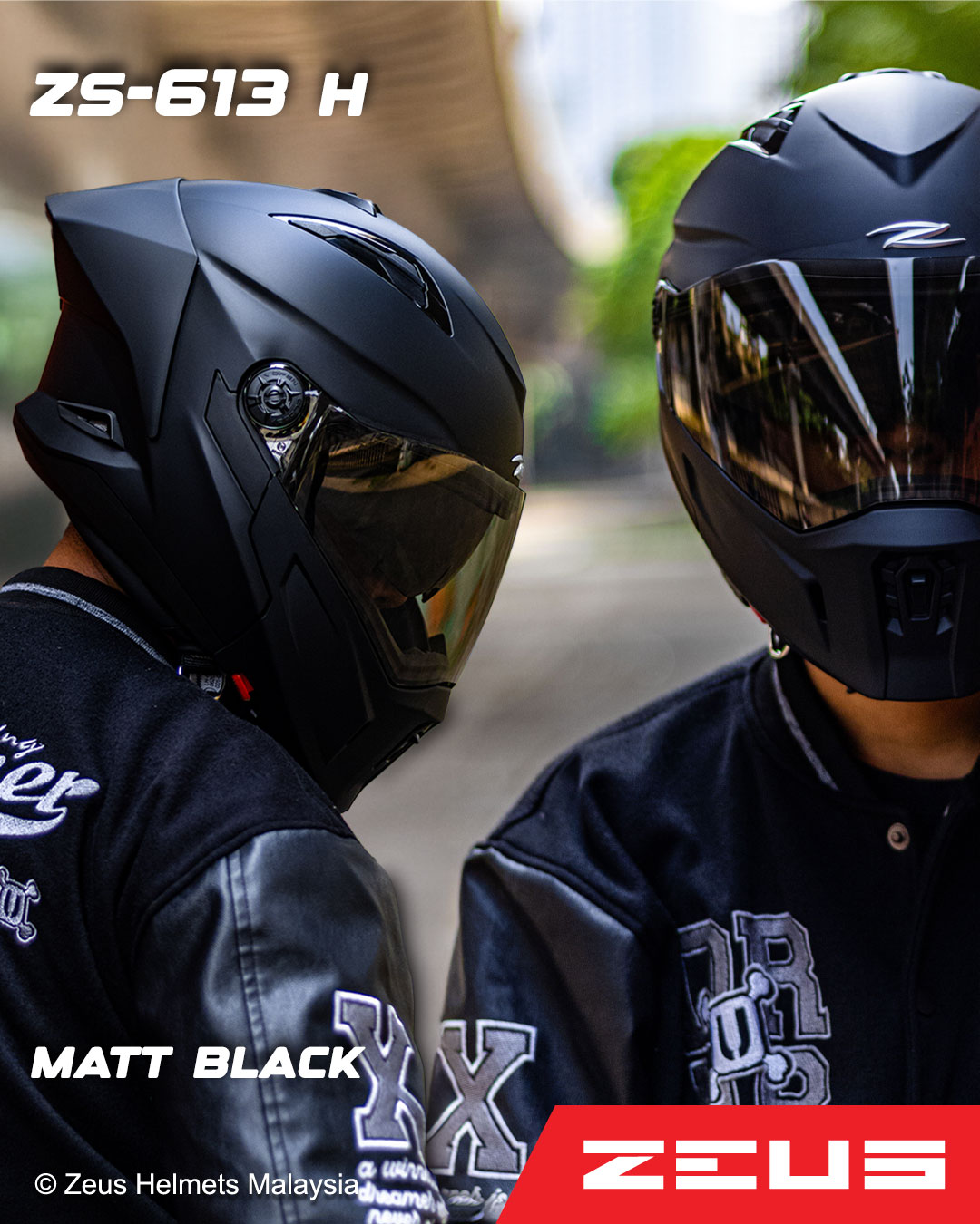 ZEUS HELMETS ZS-613 H OPEN FACE SOLID COLOR | Shopee Malaysia