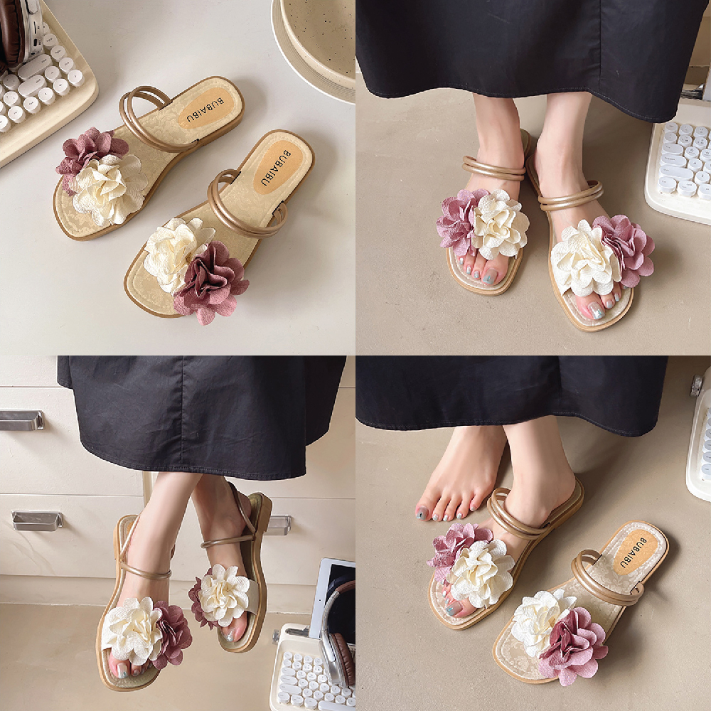 Vissy Women Wanita Sandals Selipar Kasut Shoe 0065-LS – 3 Colors ...