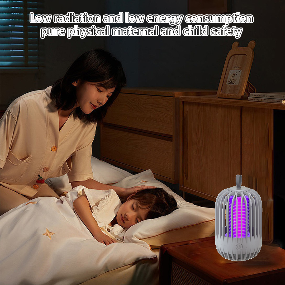 Mosquito Trap Killer LED Light / Electric Shock, Bug Trap Lamp Pest ...