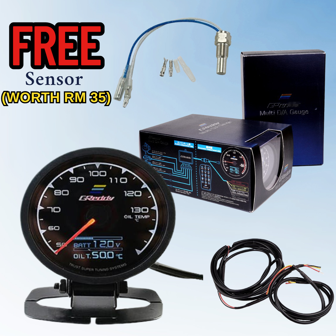 Greddy Meter 2In1 Gauge Meter- 3 Beradik Set Greddy Water Temp 6 ...