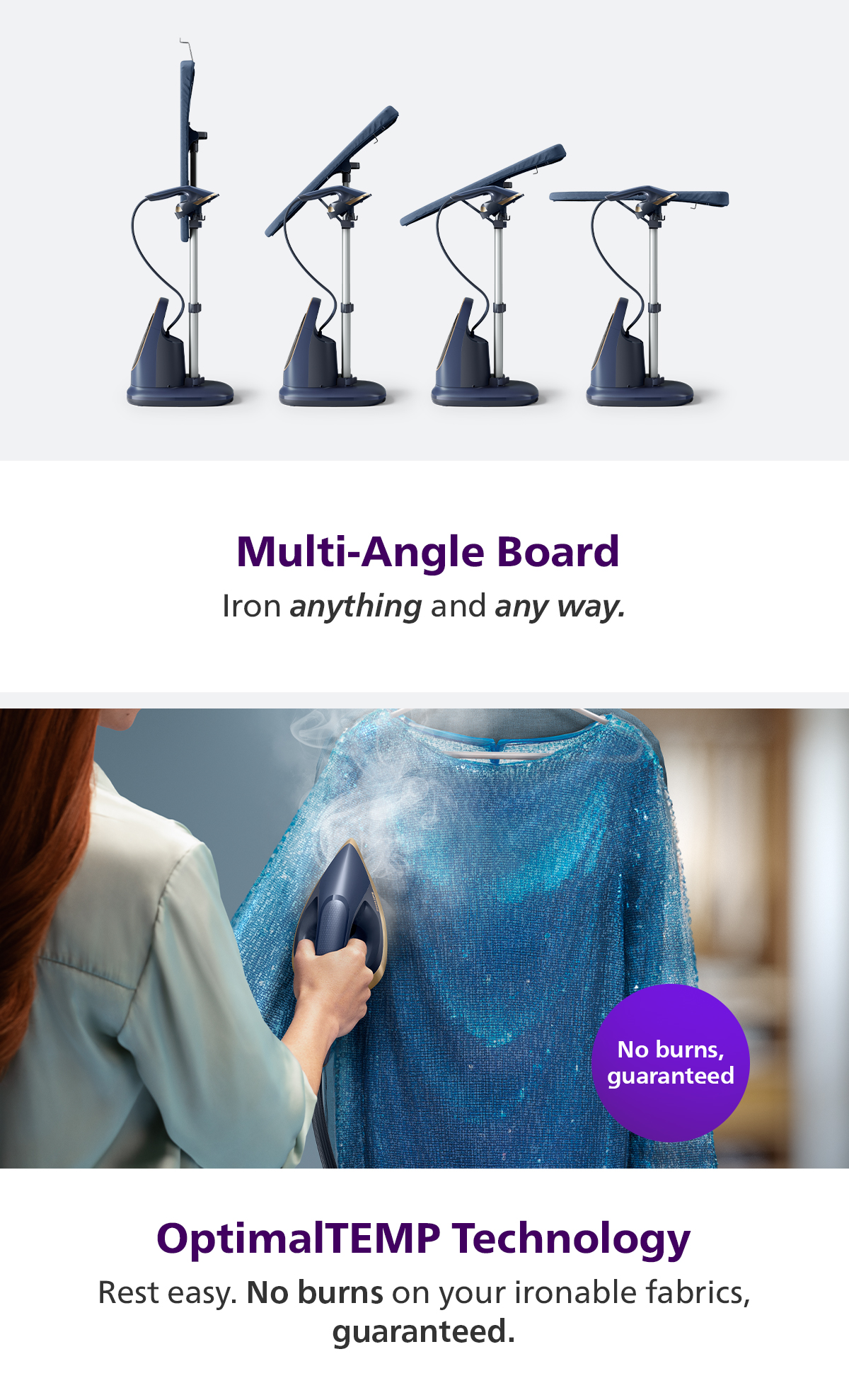 Philips AIS8530 | All-in-One Ironing Solution | Easy Handling Superior ...