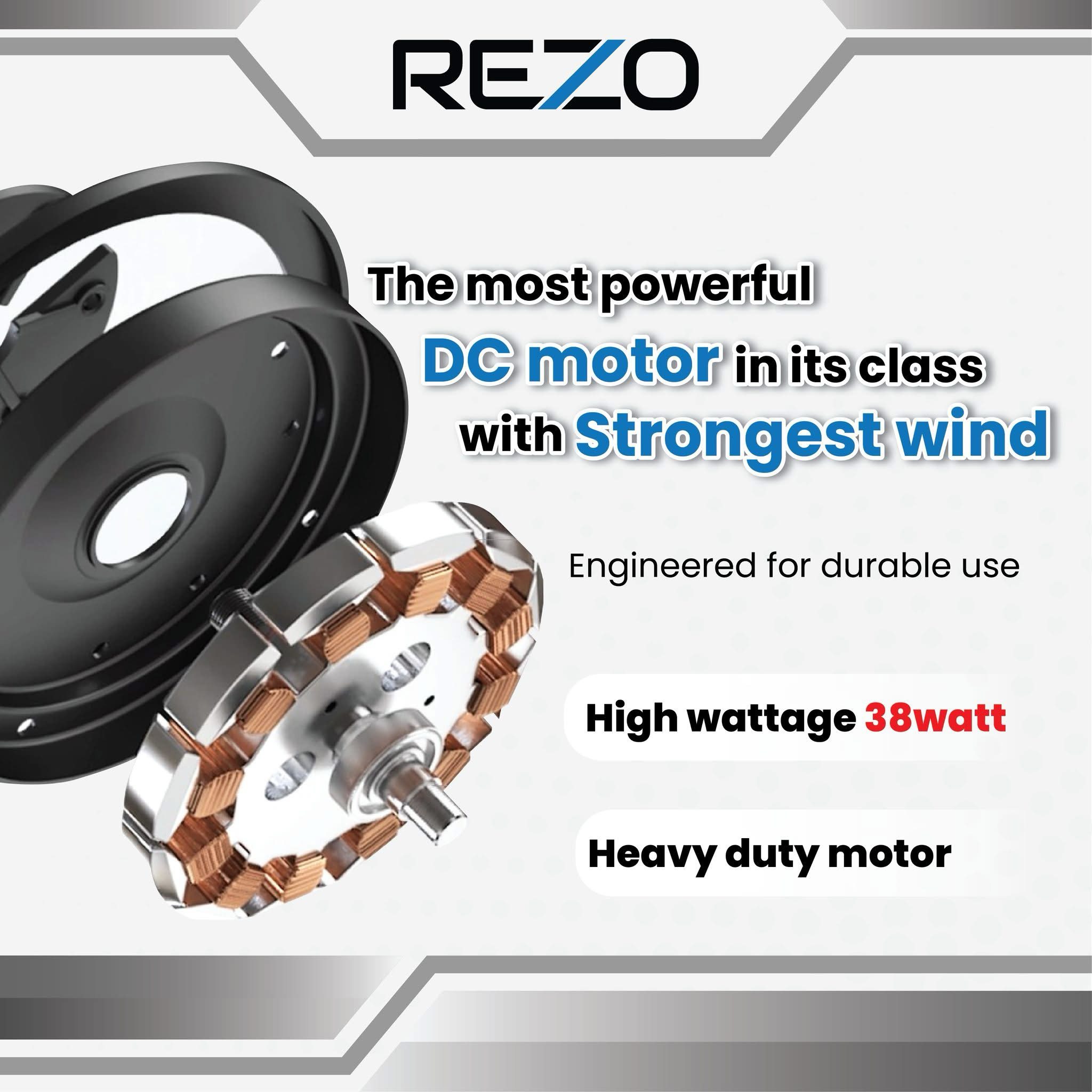 REZO VENTUS MY62 / MY56 / MY46 / MY40 62/56/46/40 inches DC Motor ...