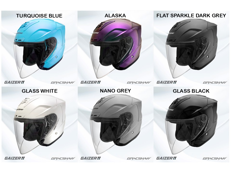 GRACSHAW GAIZER II OPEN FACE HELMET GAIZER V2 G838 GAIZER 2 | Shopee ...