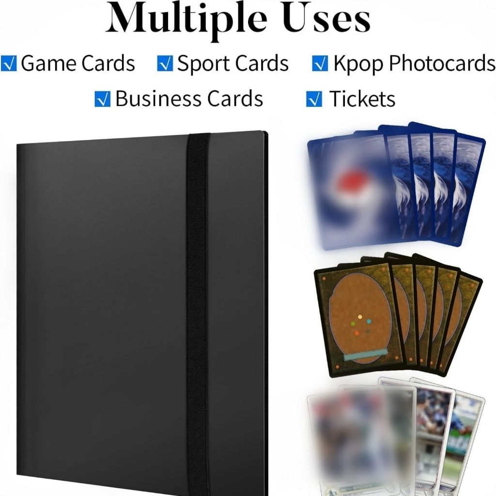 2x2 Card Album One Piece / Pokemon TCG Card Game Storage Album Card ...