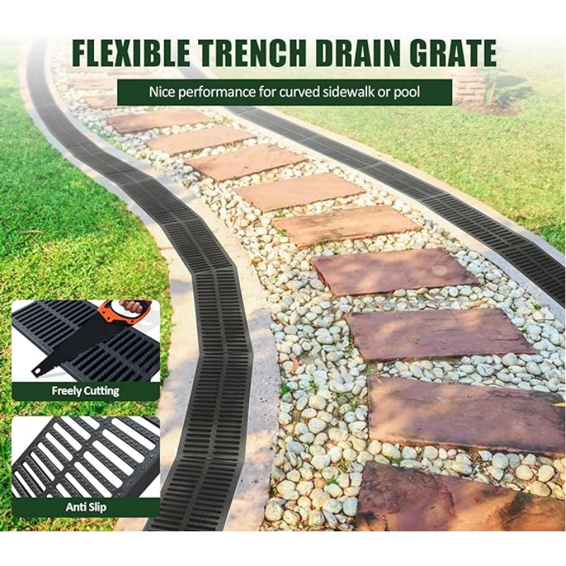 Outdoor Sewer Drain Grate Drainage Grate Plastic Sewer Rainwater Well ...