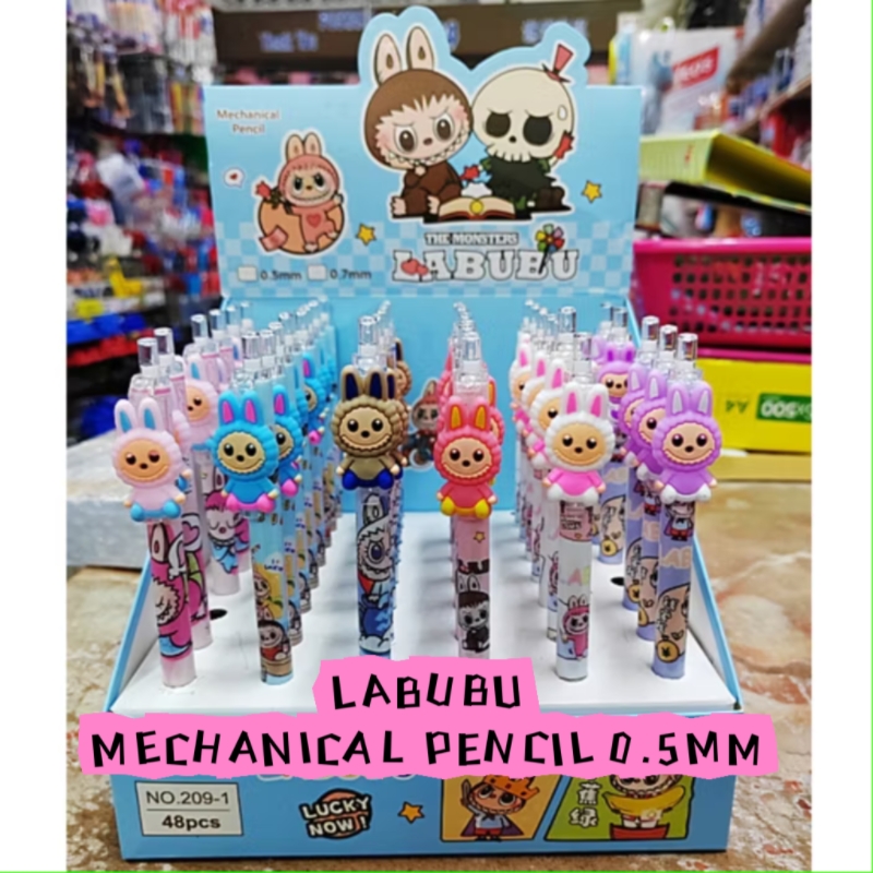 LABUBU FANCY MECHANICAL PENCIL 0.5MM | Shopee Malaysia