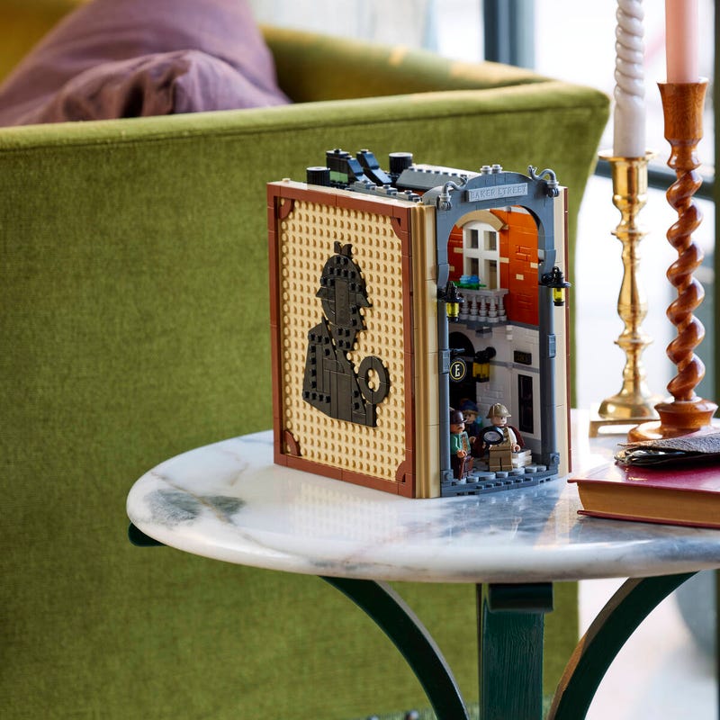 [BricksInBoots] LEGO Icons Sherlock Holmes: Book Nook (10351)(1,359 ...